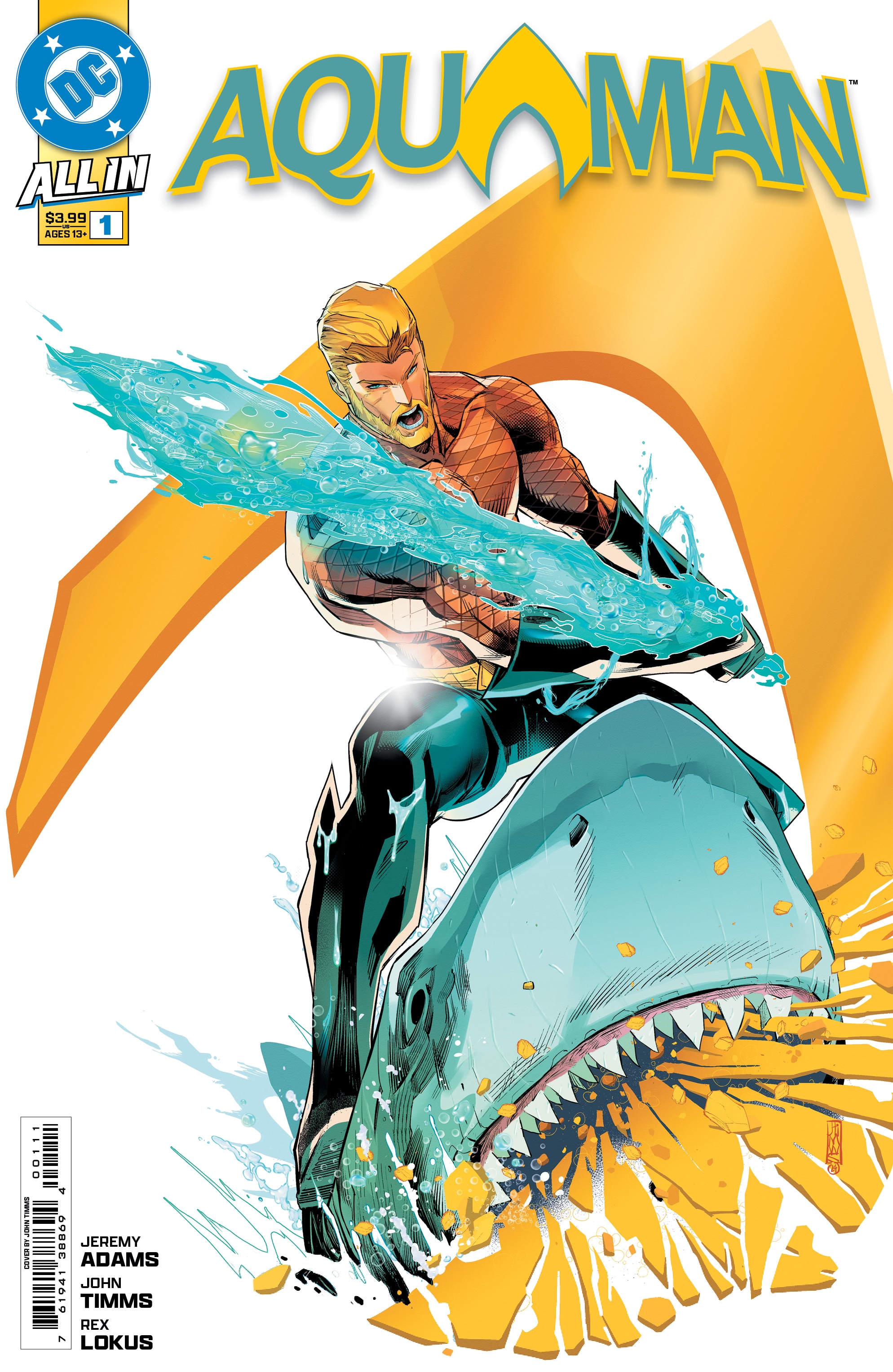 DC PREVIEW – DC Reveals Final Cover Art and First Interiors for Aquaman #1 | DC
